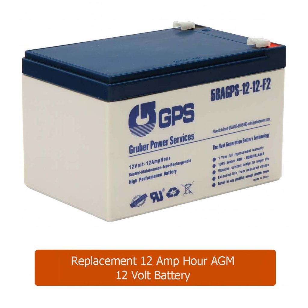 Roadster 12 Volt Battery - Gruber Motors