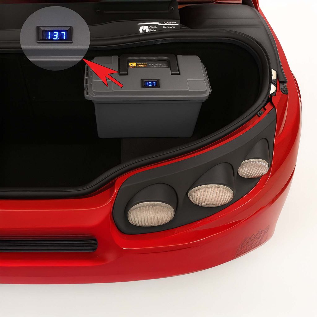 12 Volt Battery Relocation Kit - Gruber Motors