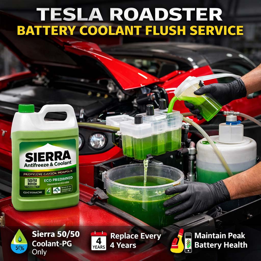 Main Battery Coolant System Flush - Gruber Motors
